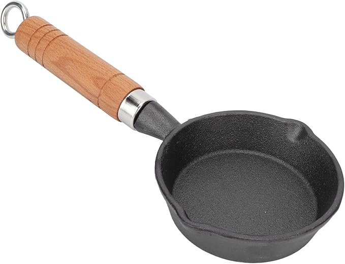 TSLC Mini Cast Pot w Wood Handle – The Smoking Log Co