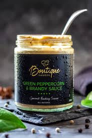 Boutique Sauces Green Peppercorn & Brandy Sauce – The Smoking Log Co