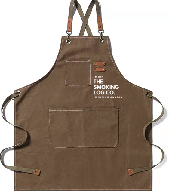 TSLC Apron (Tan) – The Smoking Log Co