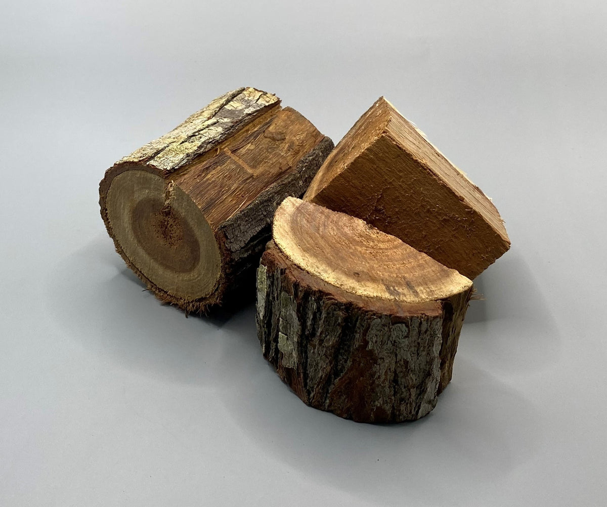 Black Wattle Wood Chunks 1kg | The Smoking Log Co